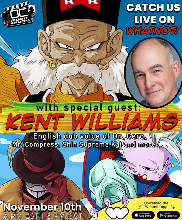 Kent Williams Whatnot! Pre-Order – OC Celebrity Marketing LLC